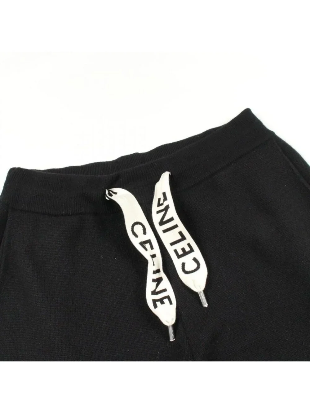 Celine | Pants | Celine Pants Logo Knit Wool Cashmere | Poshmark